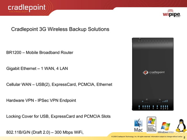 Cradlepoint Key Applications Final | PPT