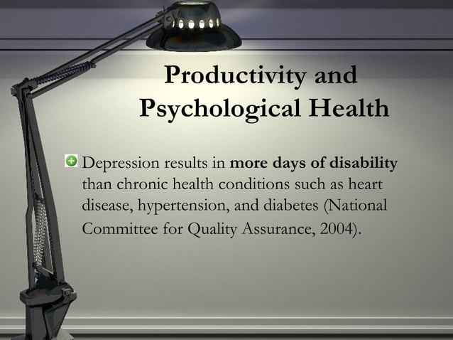 Creating A Psychologically Healthy Workplace | PPT