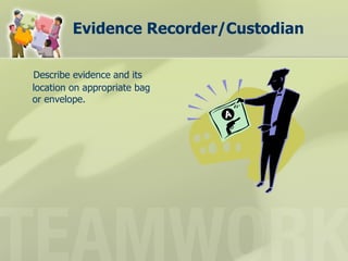 Crime Scene Response Guidelines | PPT