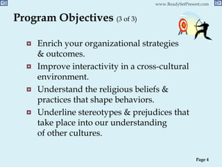 Cross Cultural Training PowerPoint Presentation | PPT