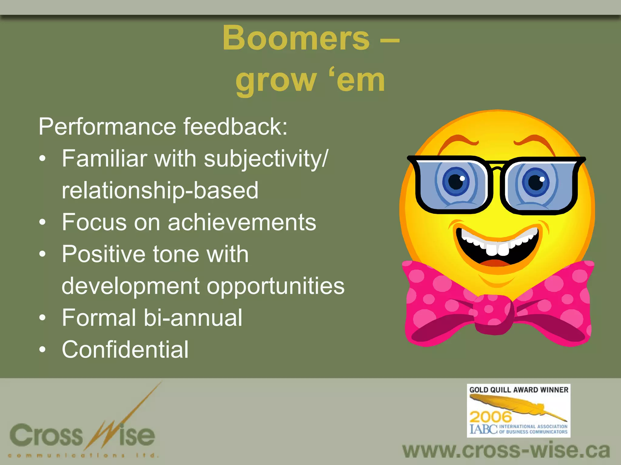 Cross Wise Communications On Multi Generational Communication | PDF