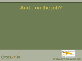 Cross Wise Communications On Multi Generational Communication | PPT