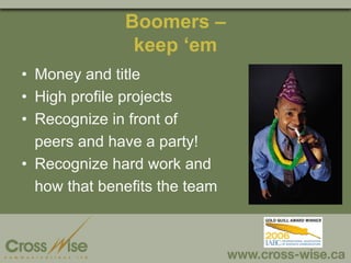 Cross Wise Communications On Multi Generational Communication | PPT