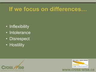 Cross Wise Communications On Multi Generational Communication | PDF ...