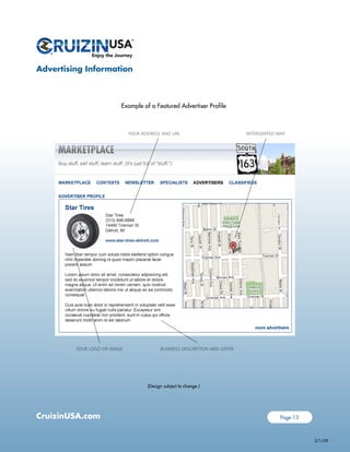 Cruizin Usa Ad Pack Mini | PDF