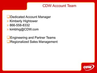 CDW and You | PPT