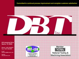 DBT - Machines | PPT