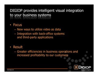 Digiop Release Of Dell Digital Video Management Surveillance Bundles | PPT