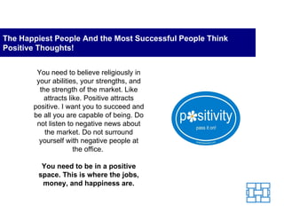 Experience the power of the positive | PPT