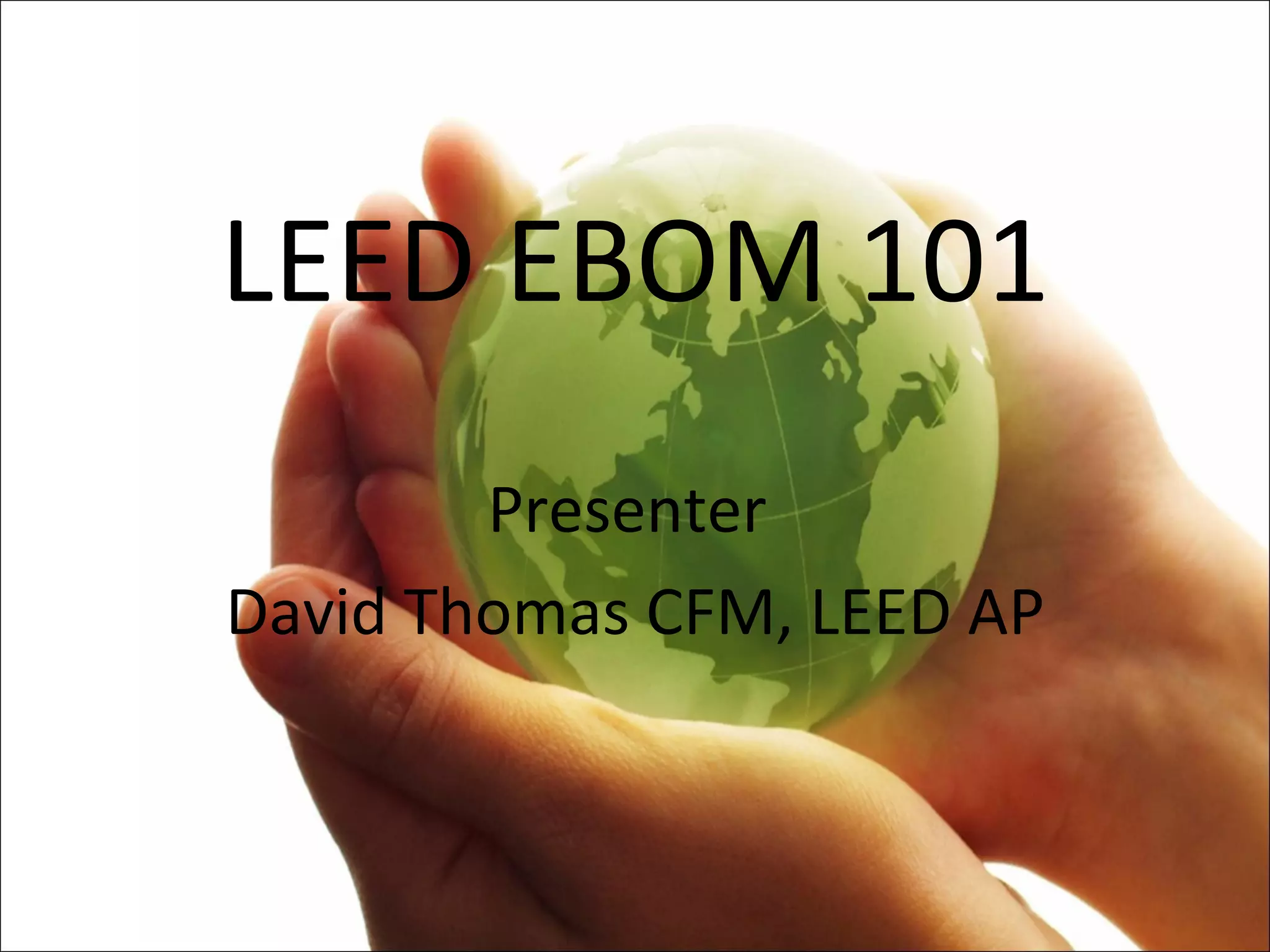 LEED EBOM 101 | PPT