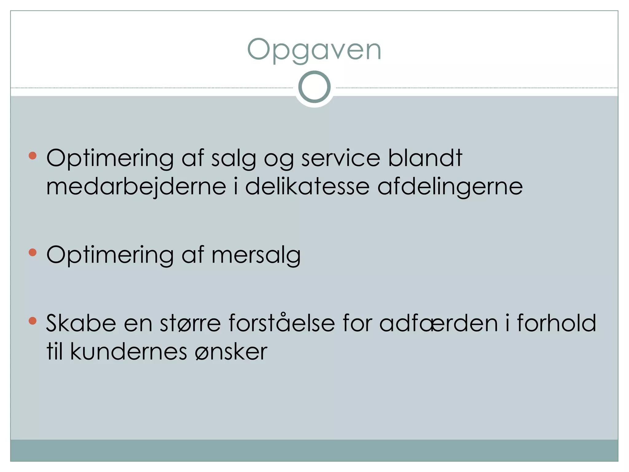 Dansk Supermarked | PPT
