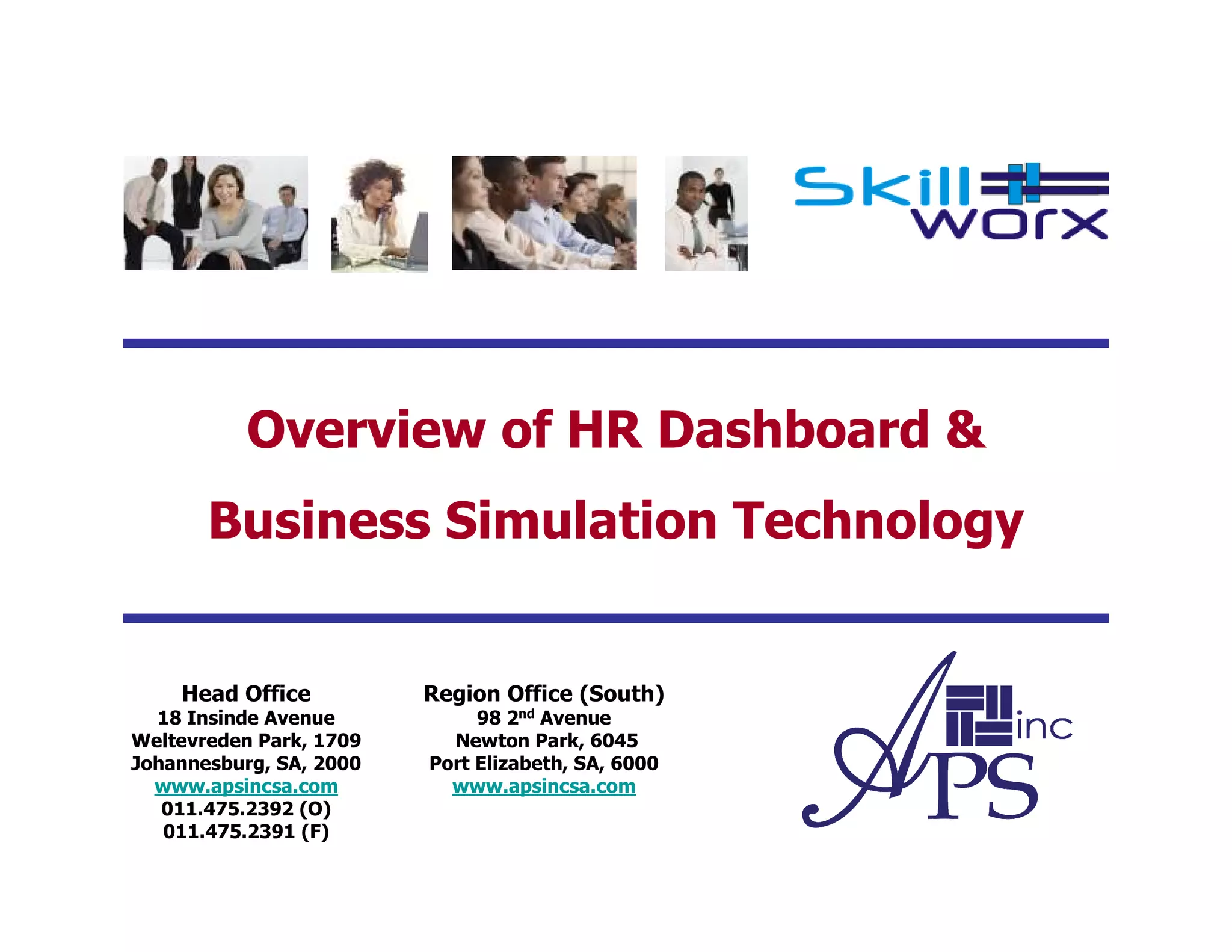 Dashboard Business Simulation Deck | PDF