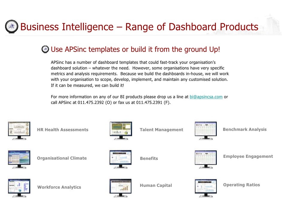 Dashboard Business Simulation Deck