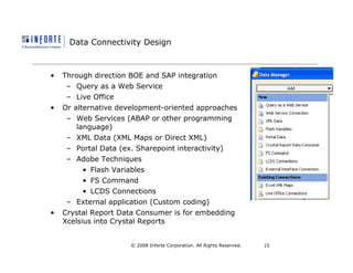 SAP BusinessObjects Dashboards | PDF | Operating Systems | Computer Software and Applications