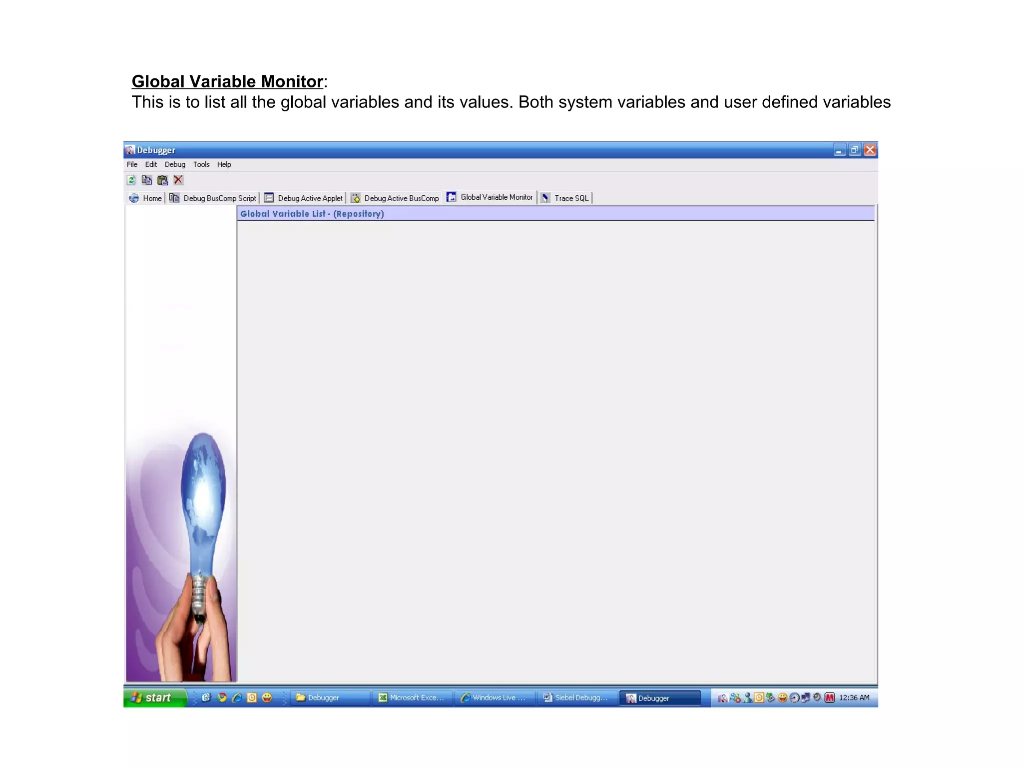 Debugger For Siebel Crm | PPT