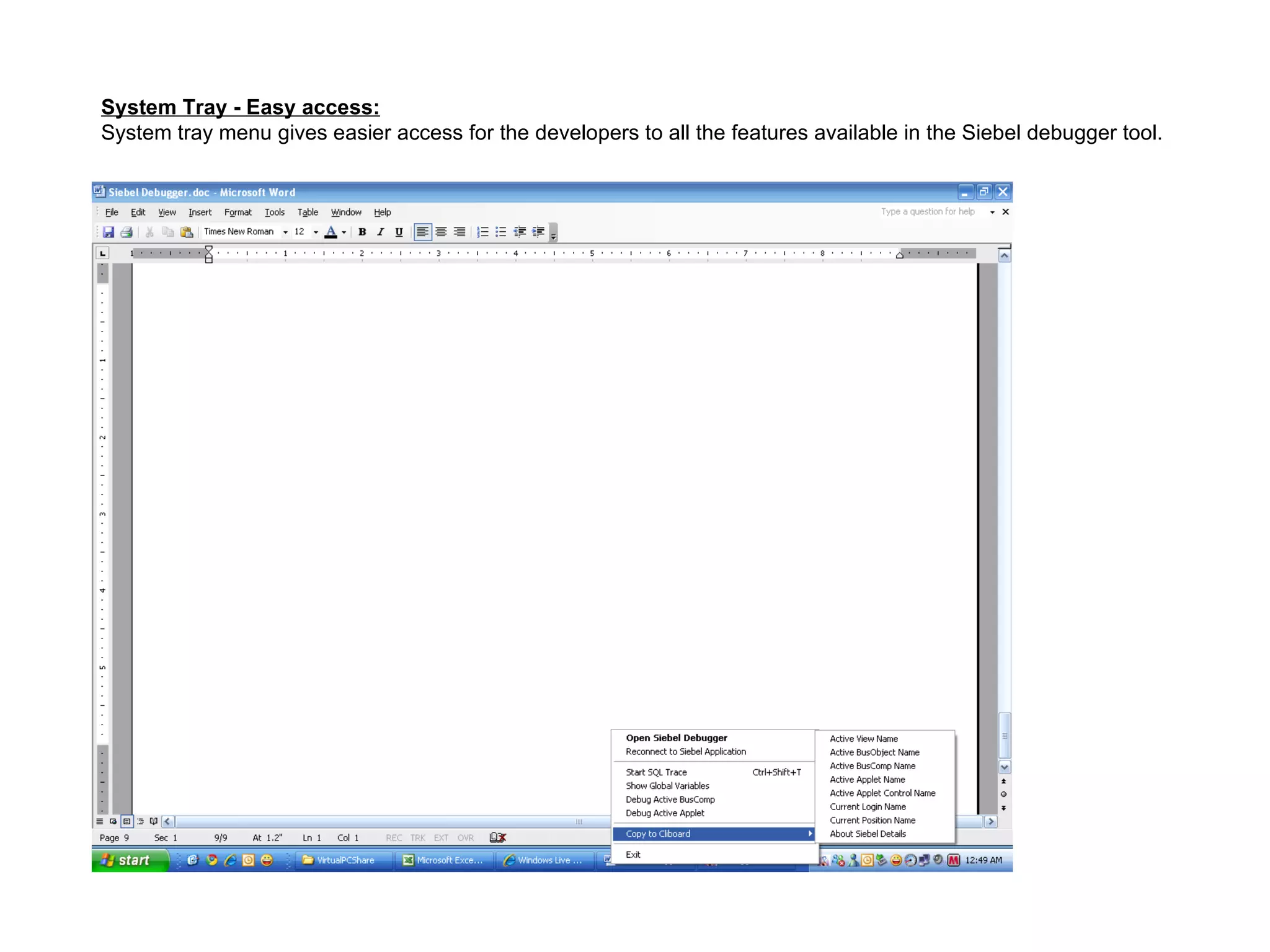 Debugger For Siebel Crm | PPT