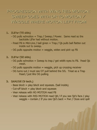 Defending The Wing T Offense | PPT