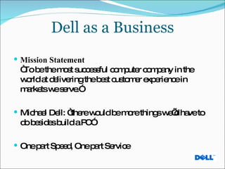 Dell Computers | PPT