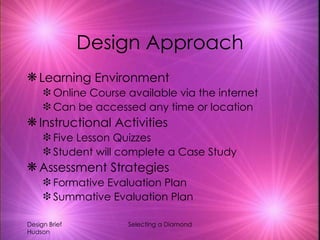 Instructional Design Brief | PPT