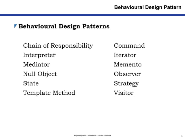 Design Patterns | PPT