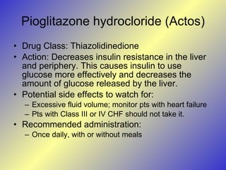 Diabetes Medications | ODP