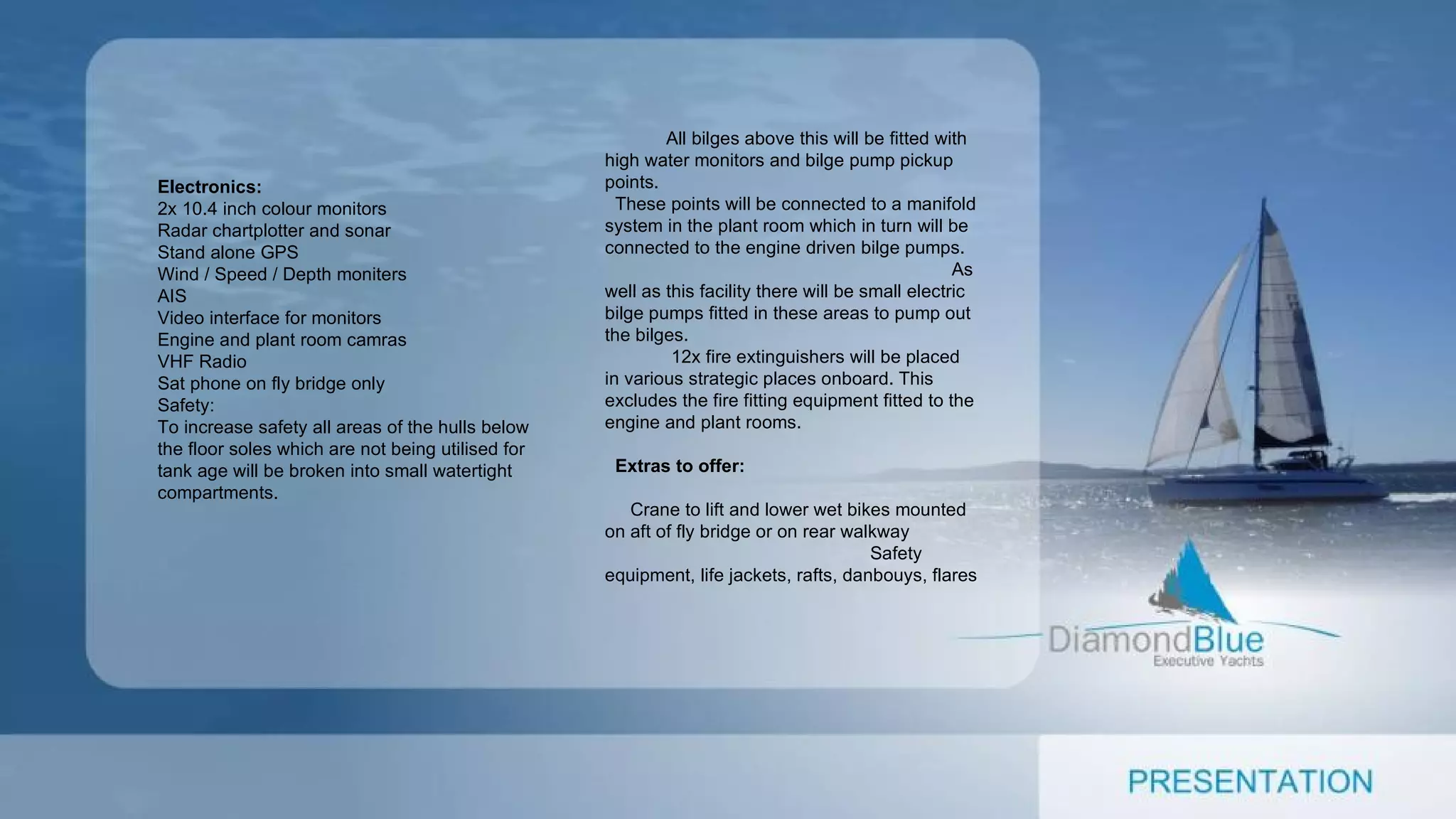 Diamond Blue 80 Ft Catamaran Presentation | PPS