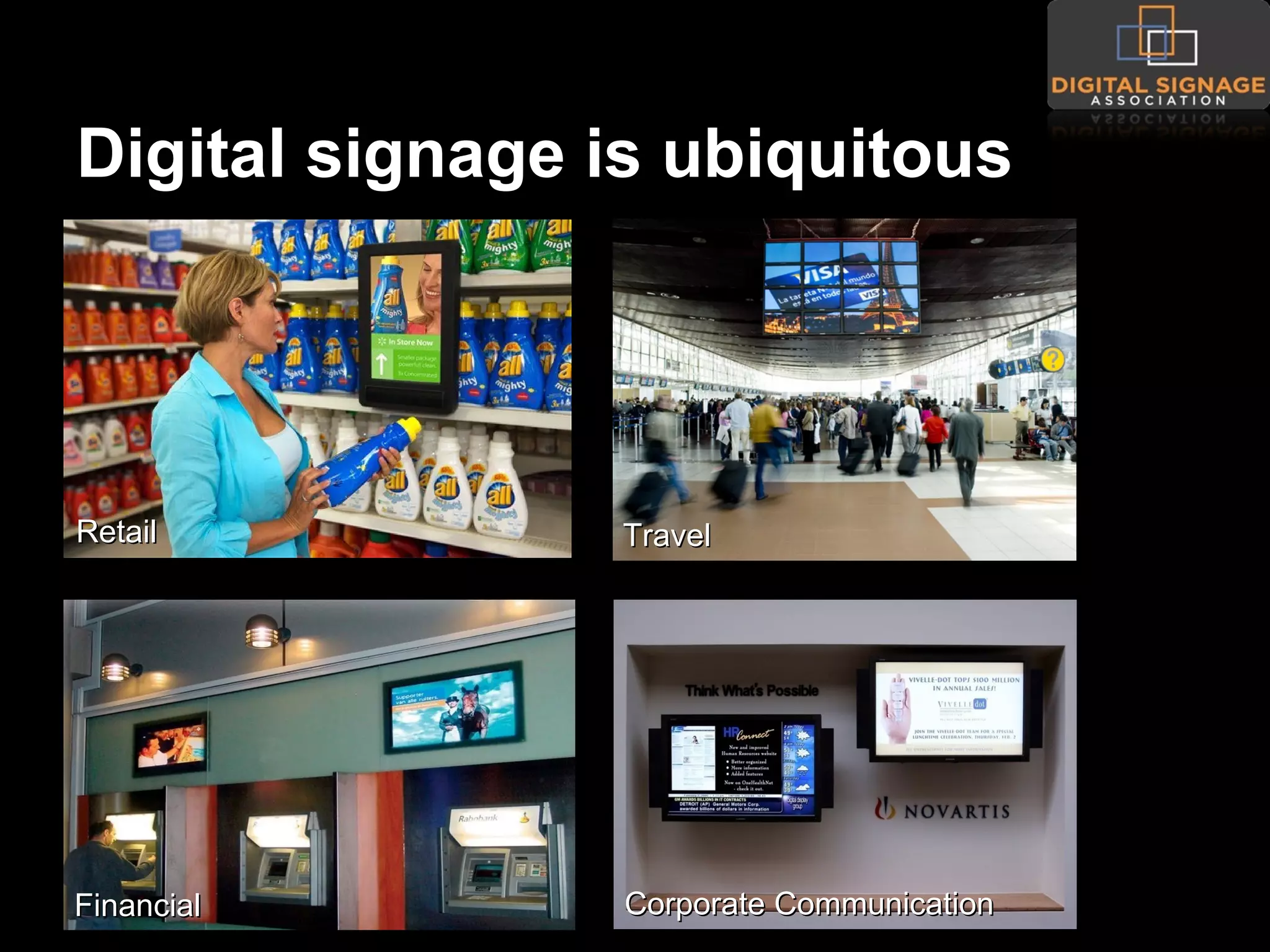 Digital Signage Presentation For Via Satellite | PPT