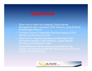 Implementing Oracle Identity Management Using External Authentication Plug-In | PDF | Operating ...