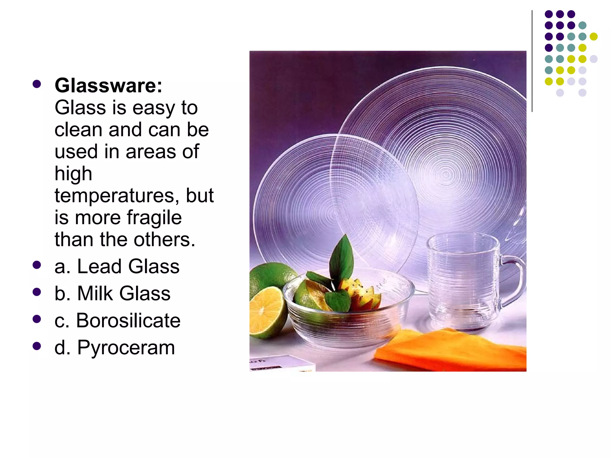 Dinnerware | PPT