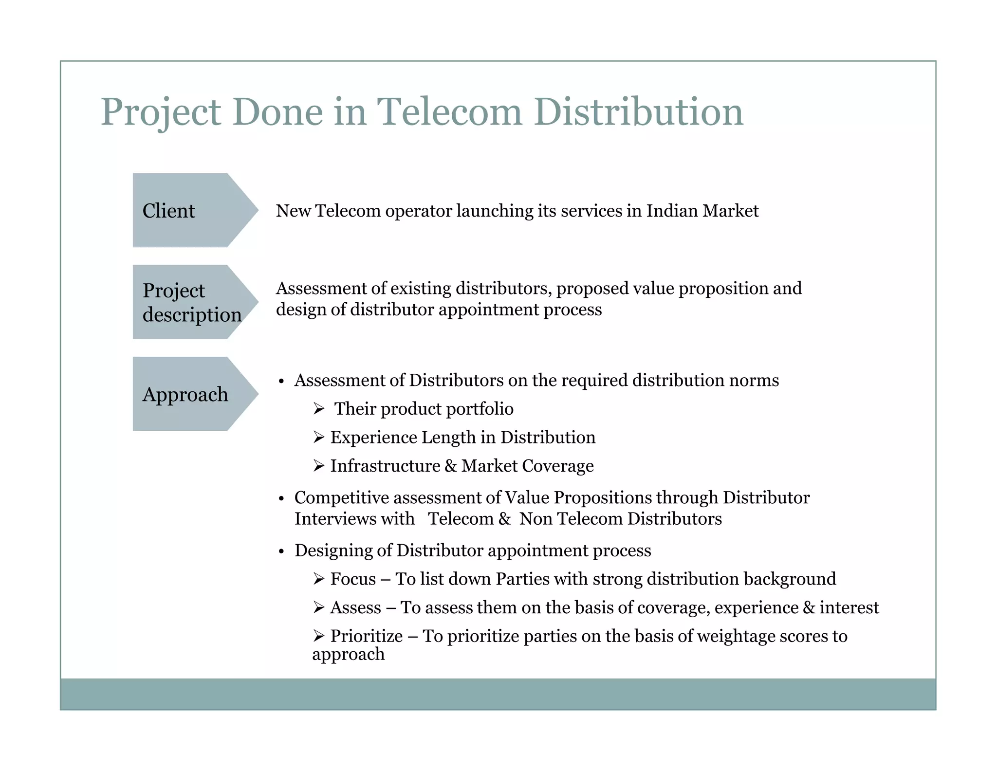 Distribution Telecom | PDF