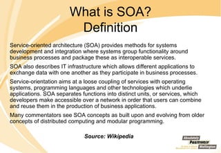 Delivering On It Innovation - Our Journey To Choosing Service Oriented ...