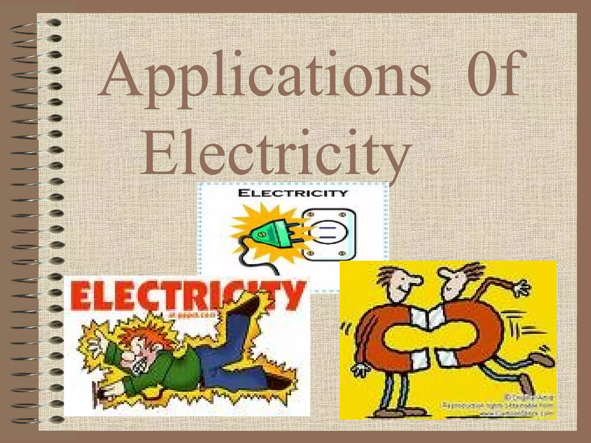 Applications of electricity | PPT