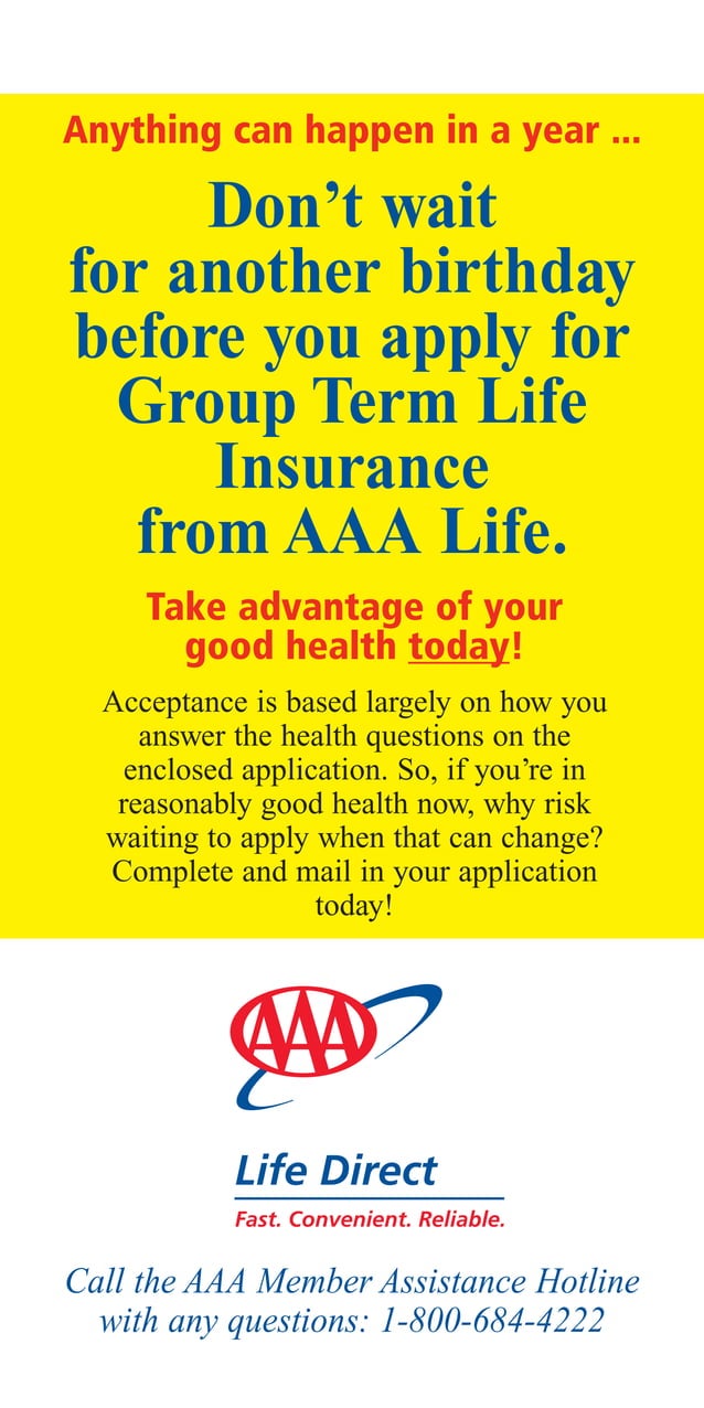 AAA Life Insurance Direct Mail | PPT