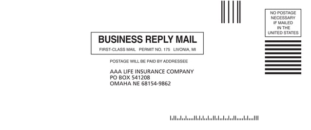 AAA Life Insurance Direct Mail | PDF