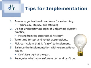 E Learning Case Study | PPT