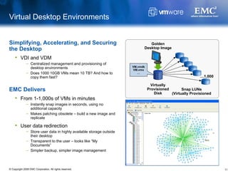EMC for V Mware Overview | PPT | Computing | Technology & Computing