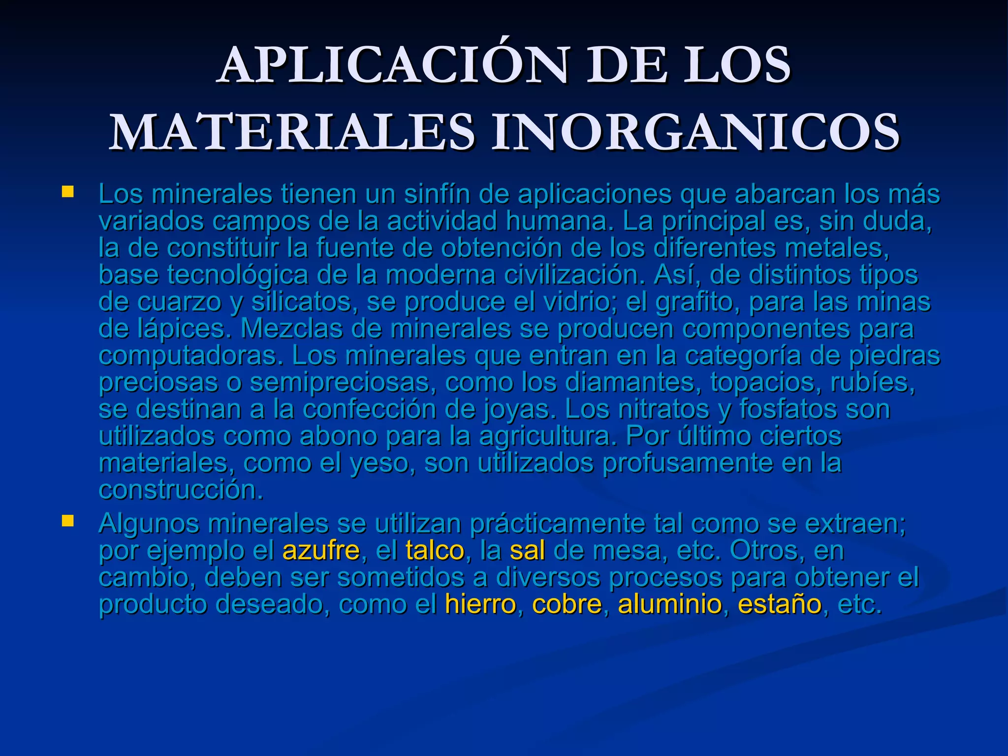 Estructura De Los Materiales Inorganicos | PPT