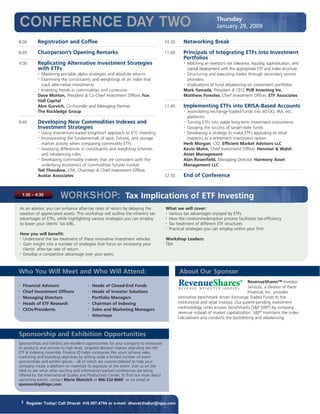 4th ETFs & Indexing Assembly Dpt | PDF