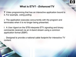 Etv | PPT