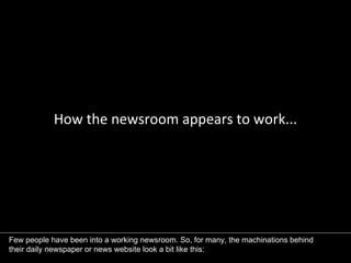 How Newspaper Newsrooms Work | PPT