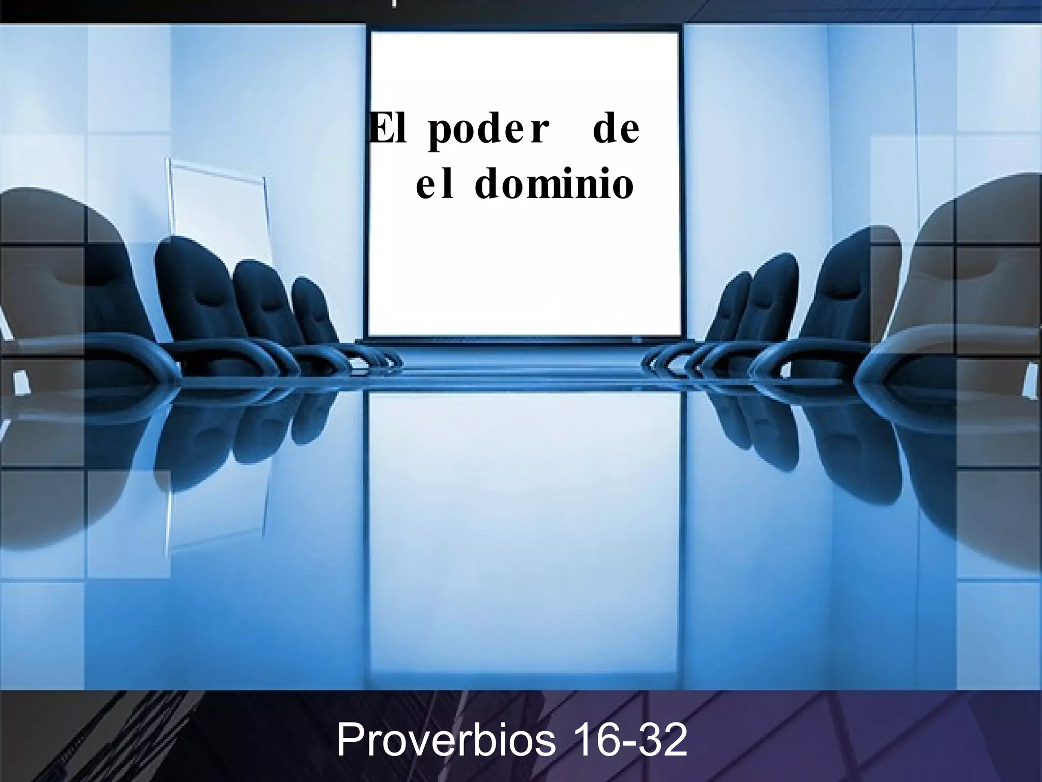 El Poder De El Dominio propio | PPT