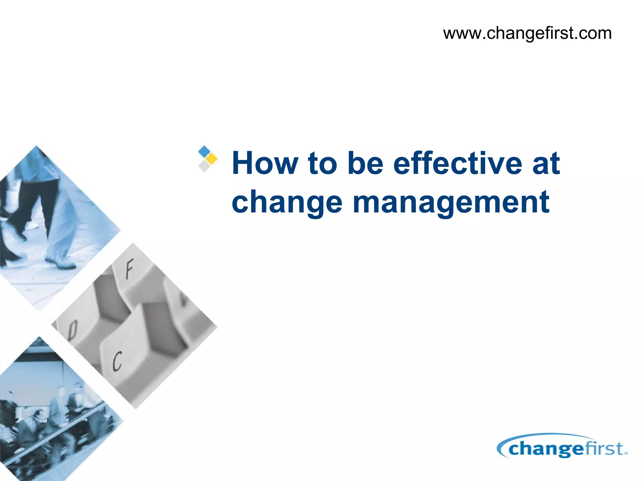 Effective Change Management | PDF