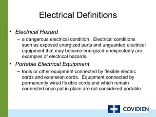 Electrical Hazards Examples