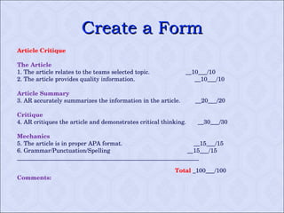 Electronic Grading | PPT