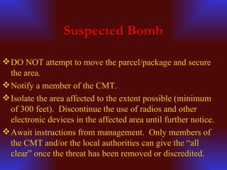 Emergency Evacuation Procedures | PPT
