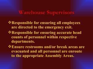 Emergency Evacuation Procedures | PPT