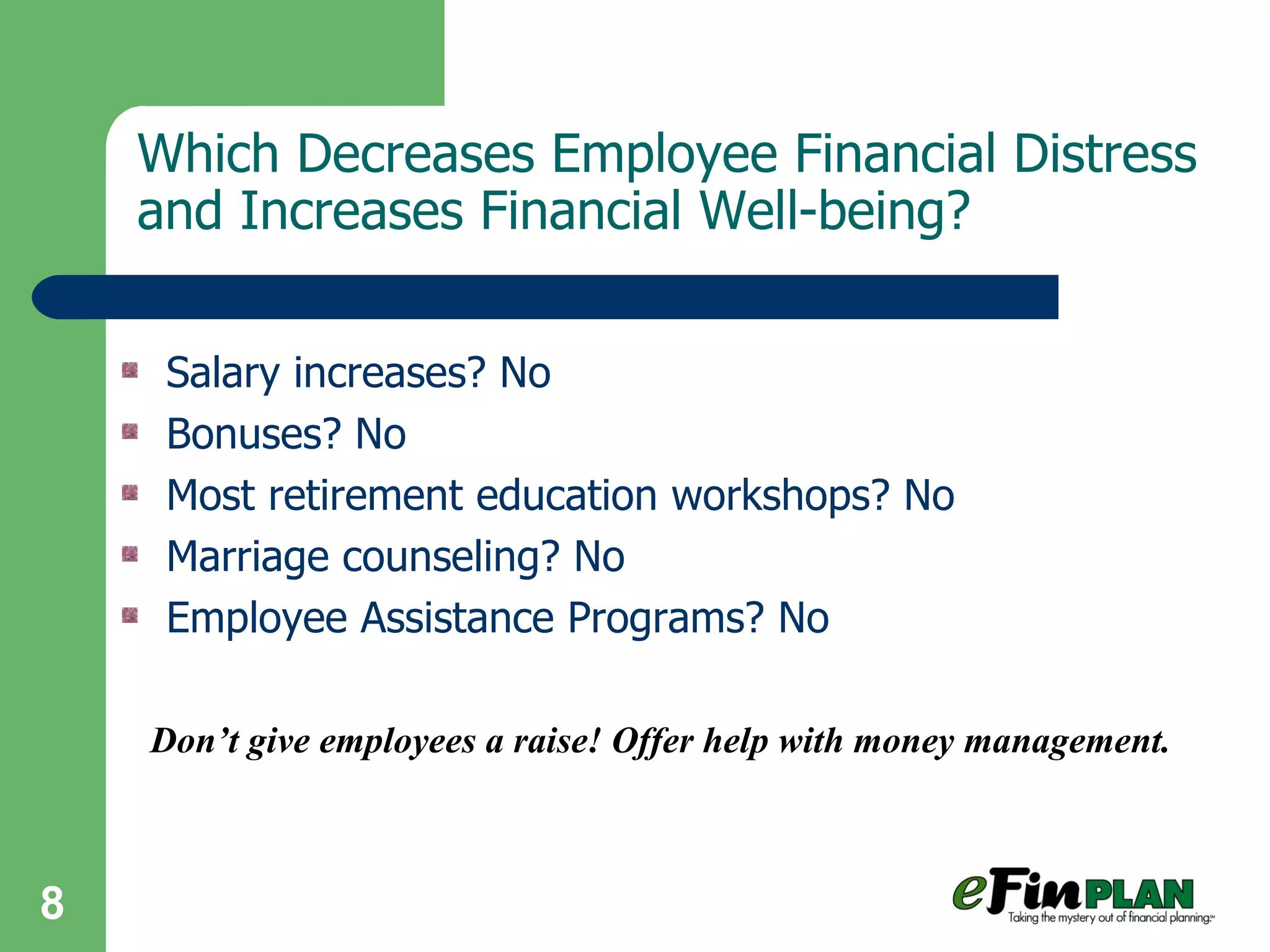 Employee Financial Wellness | PPT