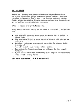 Employee Security Awareness Program | PDF