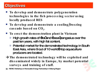 Introduction on Enerfish project | PPT