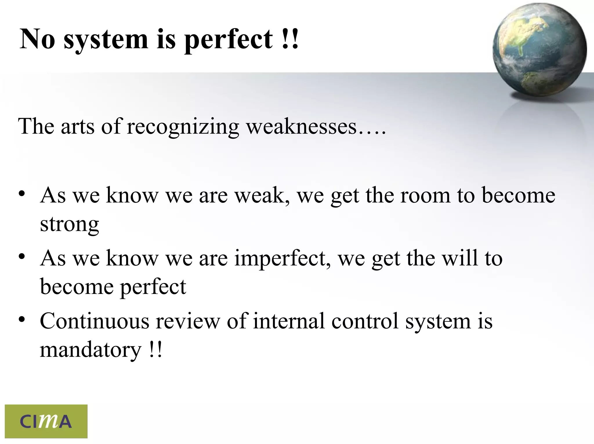Essentials Of Internal Control | PPT | Business | Business and Finance